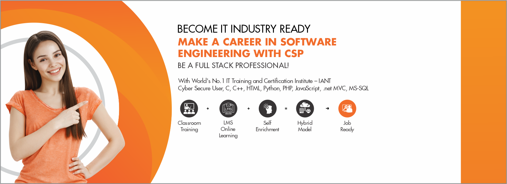 CSP - Certified Software Programmer courses in IANT India